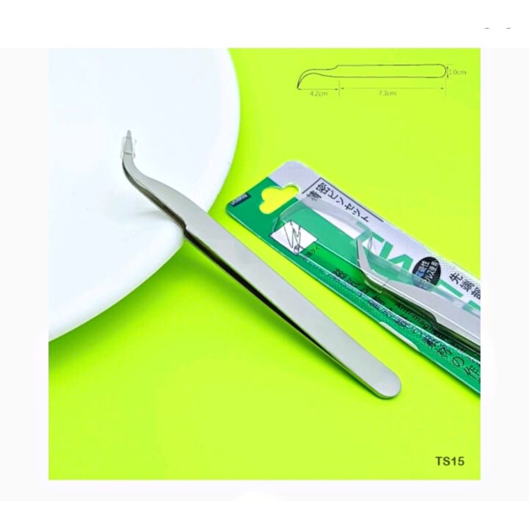Curved Pointed Tweezer – Crafteroof