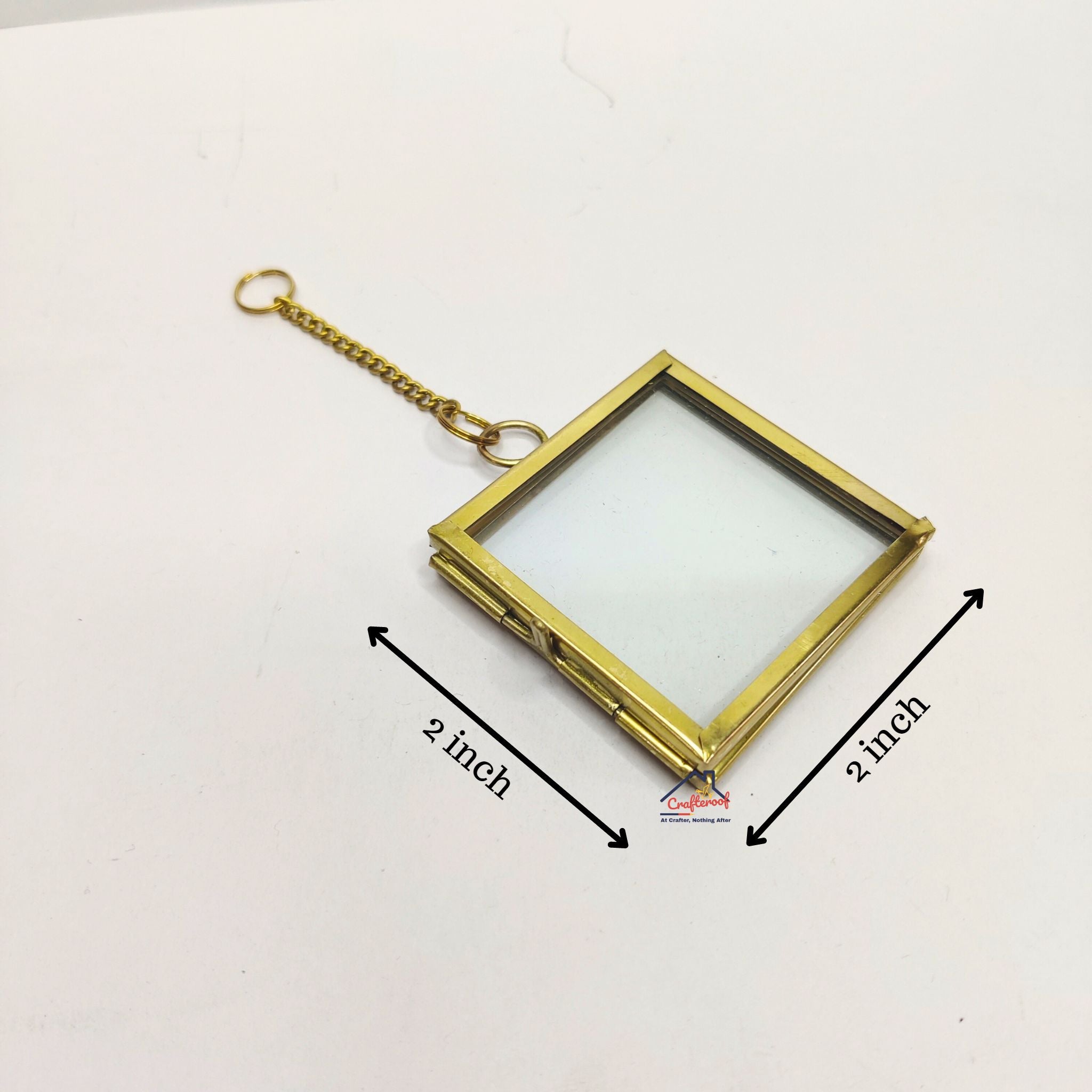 Floating Glass Frame 2*2 Inch – Crafteroof