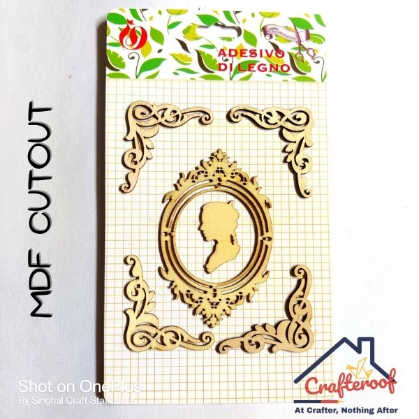 Vintage Frame & Corners - Mdf Cutout – Crafteroof