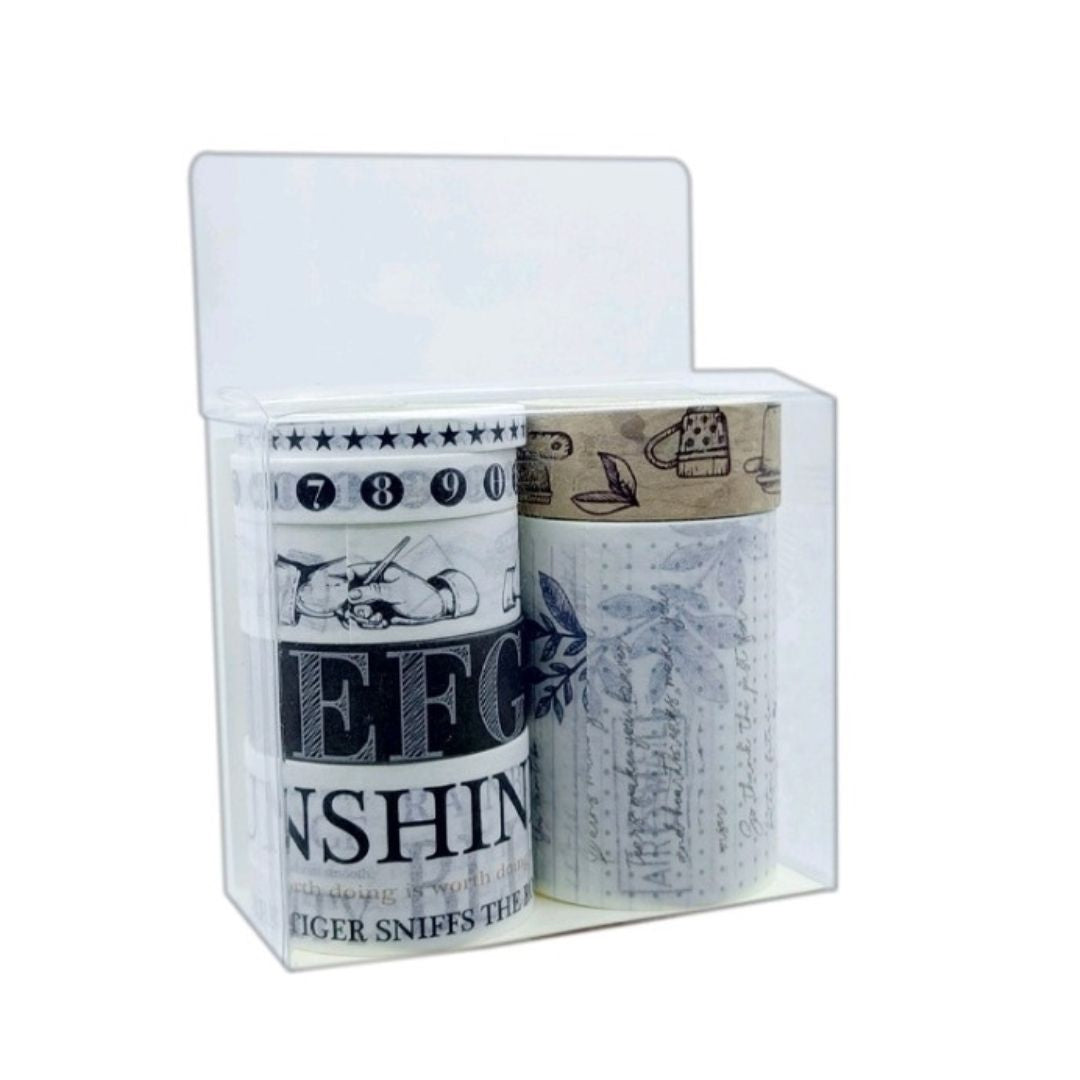 Vintage Washi Tape Set - 6 pc set – Crafteroof